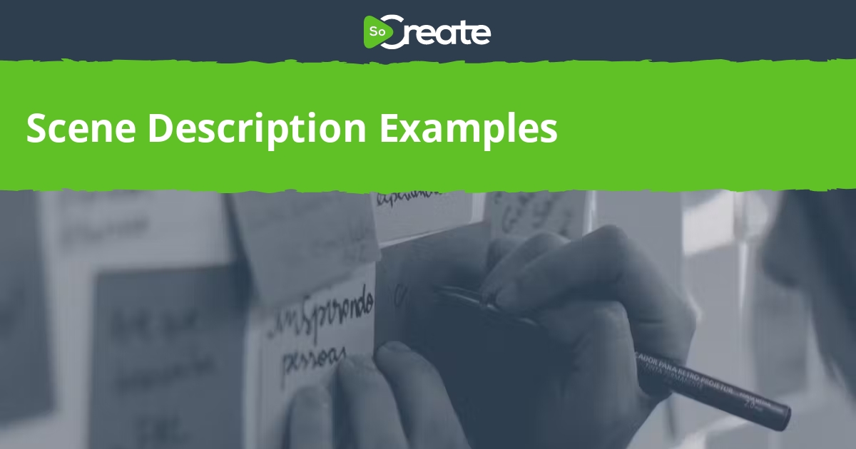 SoCreate - Scene Description Examples