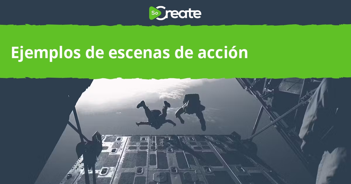 SoCreate - Ejemplos de escenas de acción