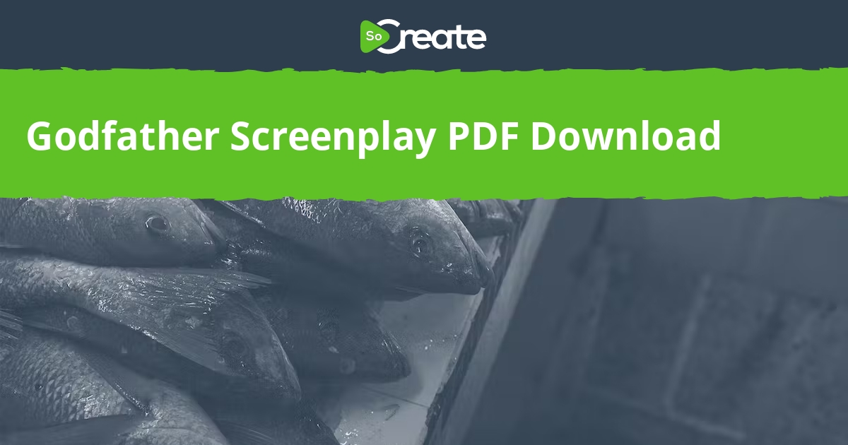SoCreate - Godfather Screenplay PDF Download