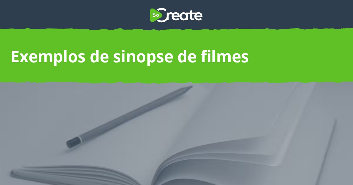 Exemplo De Sinopse De Um Filme - RETOEDU