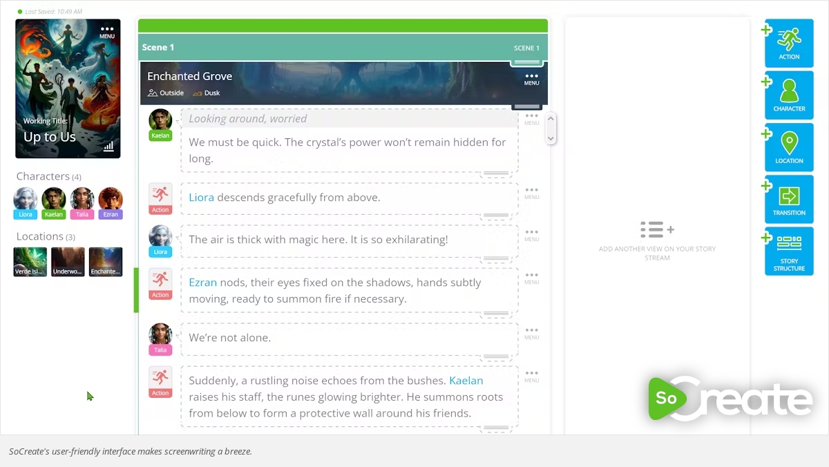 SoCreate - 6 Reasons Why SoCreate is the Best Free Screenwriting Software for Aspiring Writers
